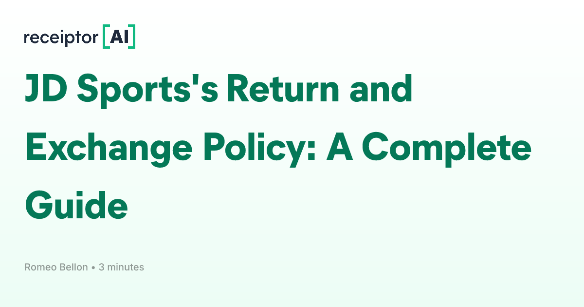 JD Sports's Return and Exchange Policy: A Complete Guide | Guides ...