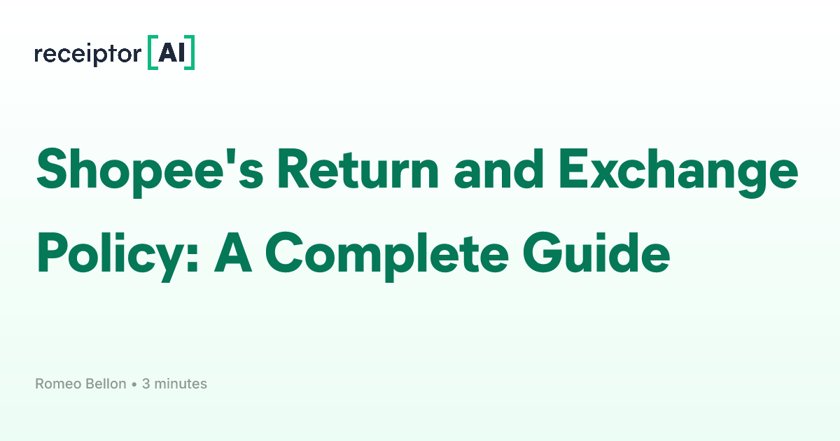 Shopee's Return and Exchange Policy: A Complete Guide | Guides ...