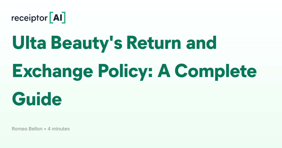 Ulta Beauty's Return and Exchange Policy: A Complete Guide | Guides ...